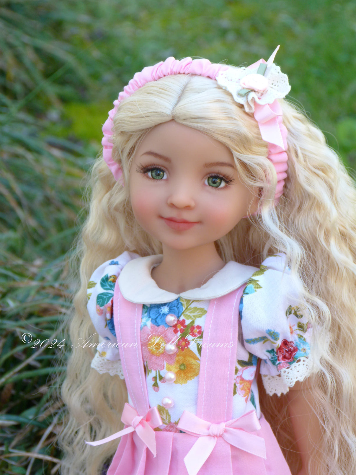 Flora Custom Ruby Red Fashion Friends 14.5 Inch Doll Repainted Freida – American Doll Dreams